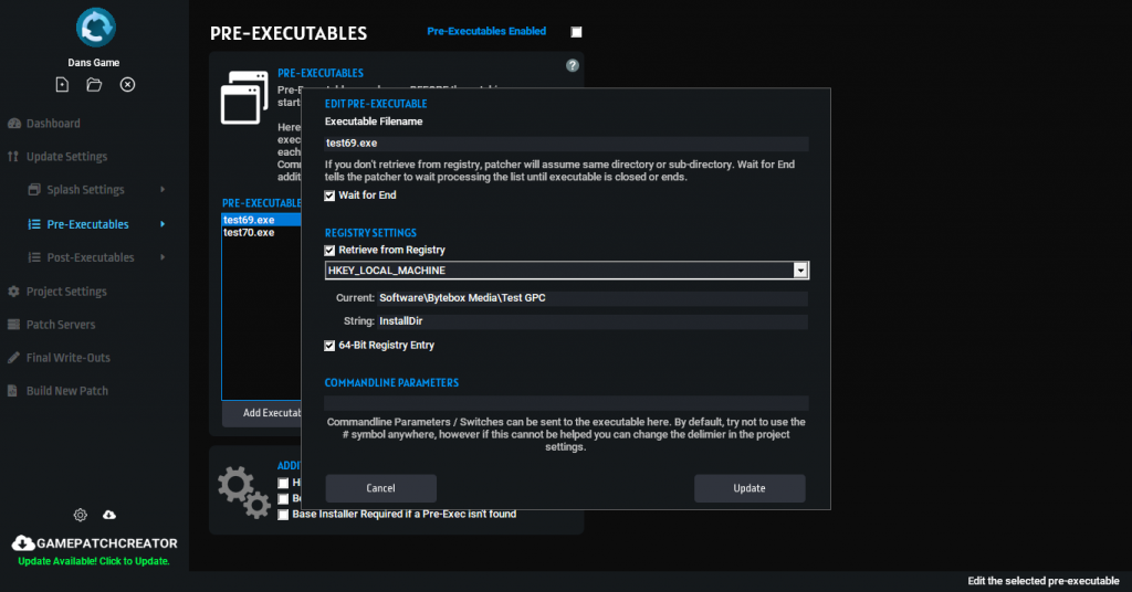 Unity Game Updater and Patch System – Game Patch Creator